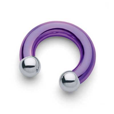 Invictus Titanium Internally Threaded Circular Barbell