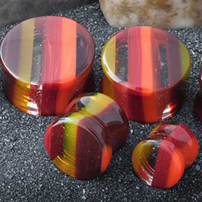 Glass Piercing Jewelry Retainers