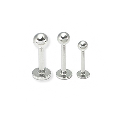 Simple basic labrets | Steel & Titanium | Lip Jewelry