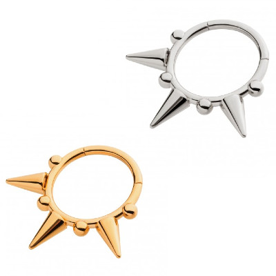 Custom Order Titanium Dual Star Side Clicker