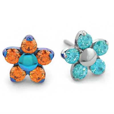 Titanium Screw Top Threadless End