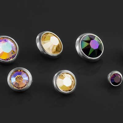 Loose Threadless & Threaded Ends For Body Jewelry