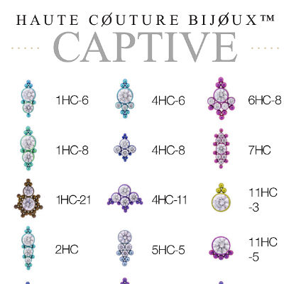 Synthetic Opal Captive Bead | End | Replacement