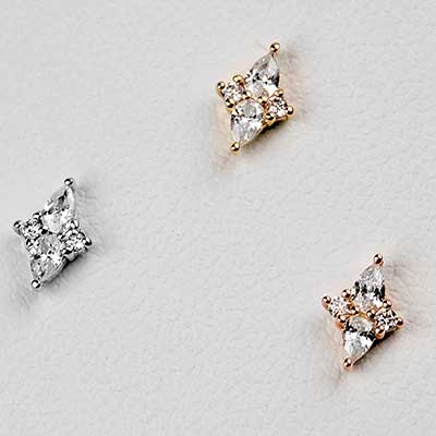 Solid 14k Gold Noble Threadless End