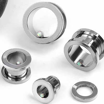 Titanium Single Flare Eyelet