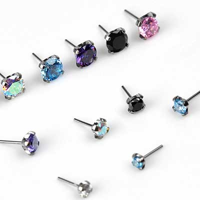 Loose Threadless & Threaded Ends For Body Jewelry