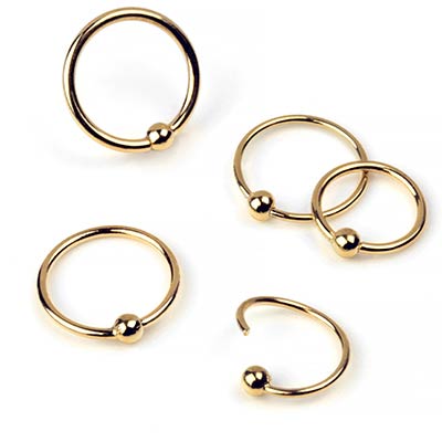 Captive bead rings / CBRs body jewelry