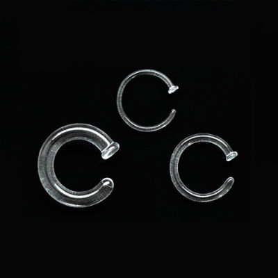 CUSTOM ORDER Glass Labret Retainer