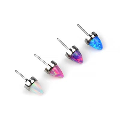 Titanium Tiara Threadless End