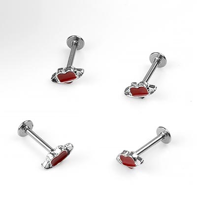 CUSTOM ORDER Steel Large Gauge Labret Claw