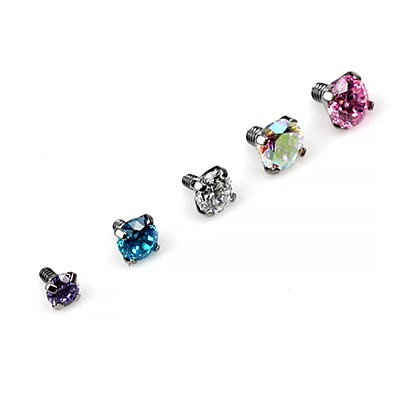 Loose Threadless & Threaded Ends For Body Jewelry