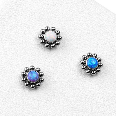 Invictus Implant Grade Titanium Threadless Bezel Set End