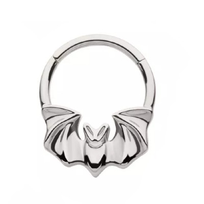 Pre-order Titanium Bezel Set Clicker Ring