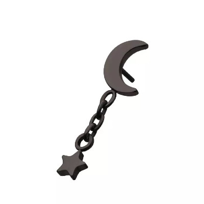 Titanium Crescent Moon End