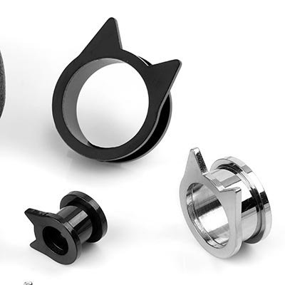 Titanium Plated Steel Internally Threaded Eyelet | Gunmetal