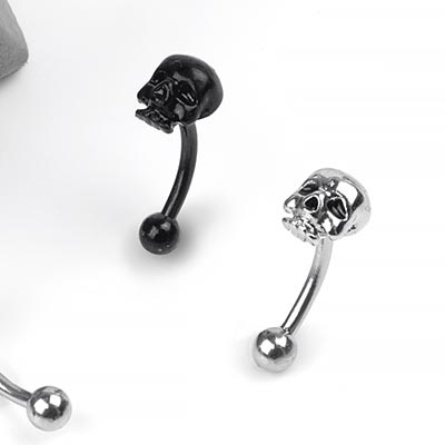 Body Jewelry Featuring Skulls
