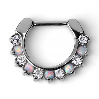 Lacey Swirl Septum Clicker