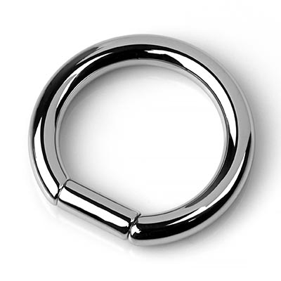 Custom Order Captive Ring With Bezel Set Bead