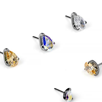 Loose Threadless & Threaded Ends For Body Jewelry