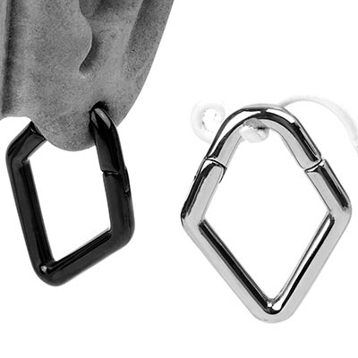 Twisted Barbell For Helix, Industrial, Lobe, Navel Piercings