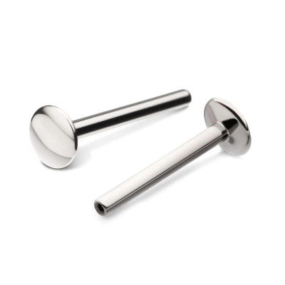 Implant Grade Titanium Threadless Labret (post Only)12