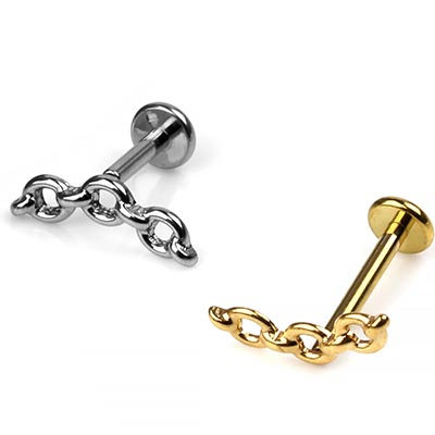 Threadless Titanium Beaded Labret