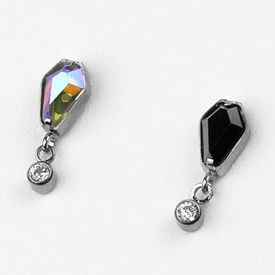 Titanium Gem Threadless End