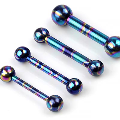 Premium Titanium Threadless Barbell For Multiple Piercings