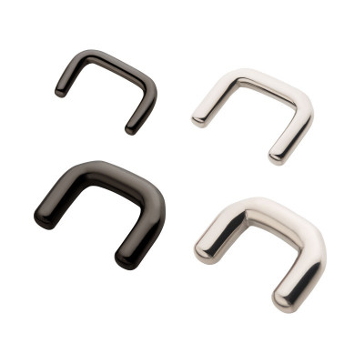 High-quality Glass Septum Retainer For Septum Piercing