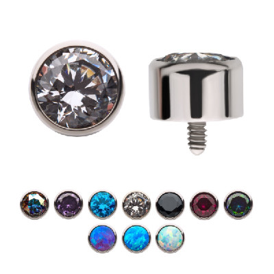 Custom Order Varies Bezel Set End